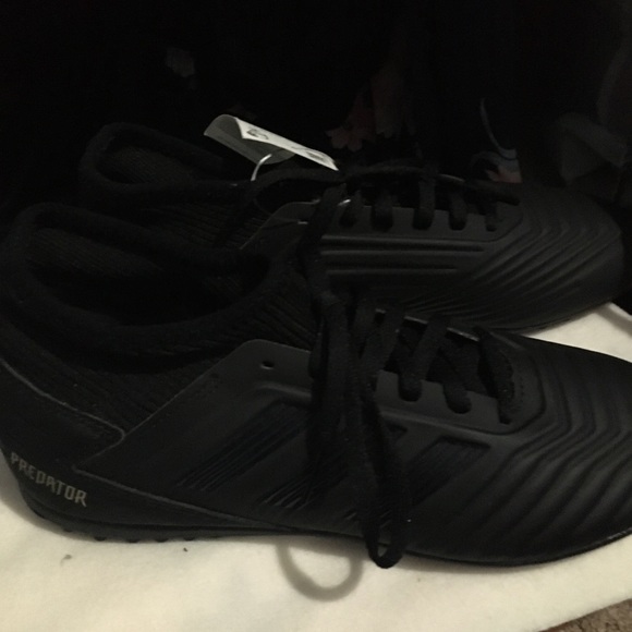Shoes | Adidas Black Turf Shoes New | Poshmark